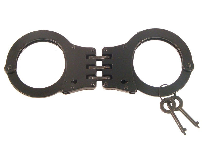 Double Lock Stainless Steel Hinged Handcuffs – South Summit